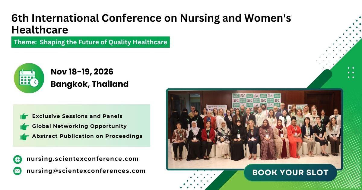 Nursing 2026 | Nursing Conferences | Midwifery | Bangkok | Thailand